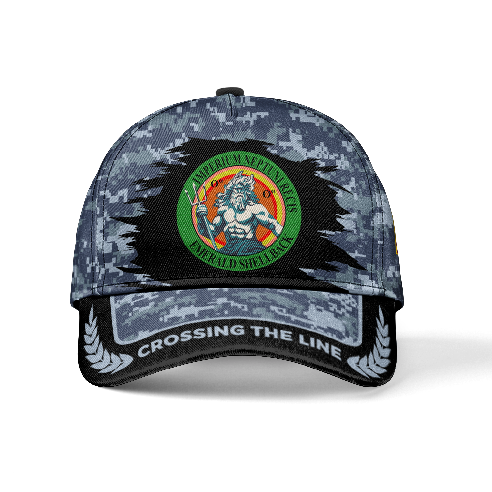 Shellback Crossing The Line Classic Cap