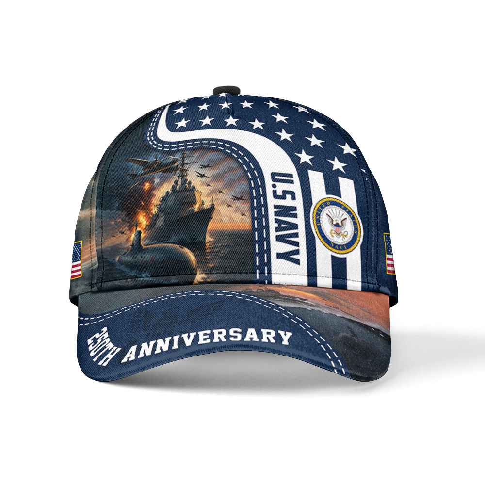 Navy 250th Anniversary Classic Cap