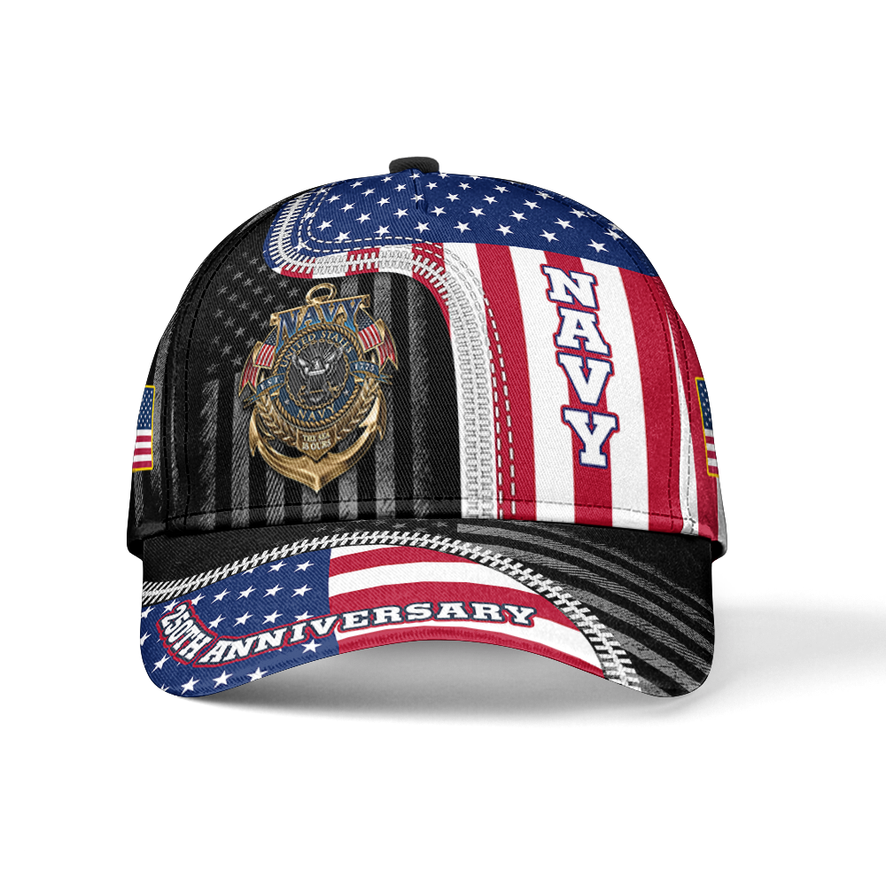 Navy 250th Anniversary Classic Cap & Classic Tee Combo